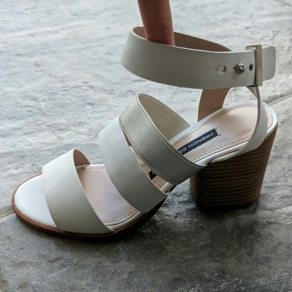 French Connection | Shoes | Nwt French Connection Ciara White Leather ...